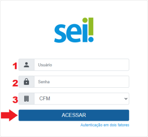 Acesso ao SEI